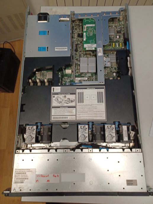 Server HP ProLiant DL360 G6.