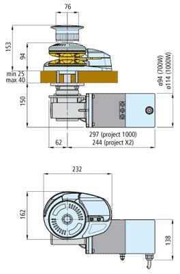 Vitlo Lofrans Project 1000 (Project X2) - SNIŽENO!