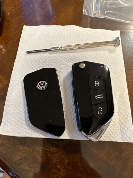 Kučište VW Golf 8 ključa za starije modele