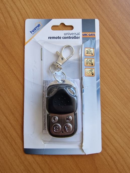 Univerzalni daljinski upravljač za vrata HOME URC GATE 7 kom.