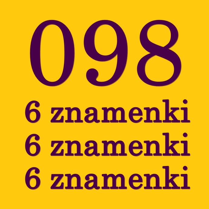 (098) 20x 000 - NAJJAČI šesteroznamenkasti broj!