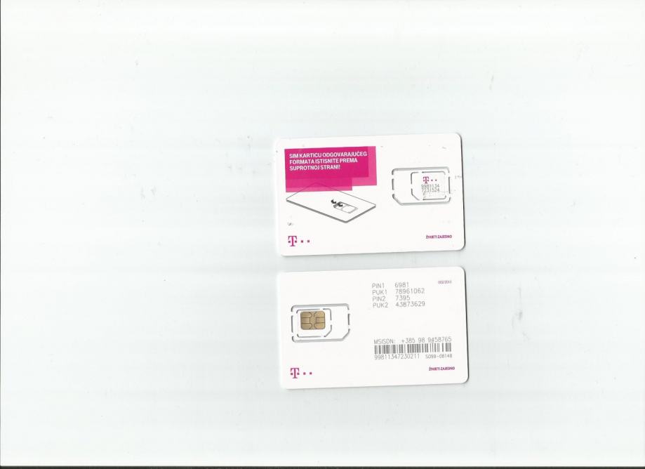 tel. kartica za mobitel HT Simpa po zoggy katalogu 0029