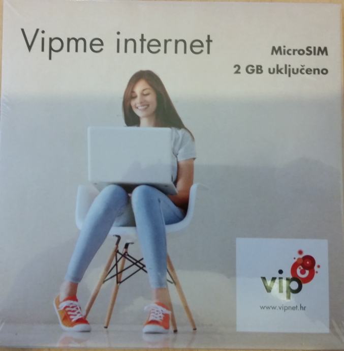 VIP podatkovna SIM KARTICA NOVO ZAPAKIRANO