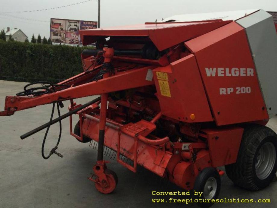 Balirka za sijeno Welger RP 200