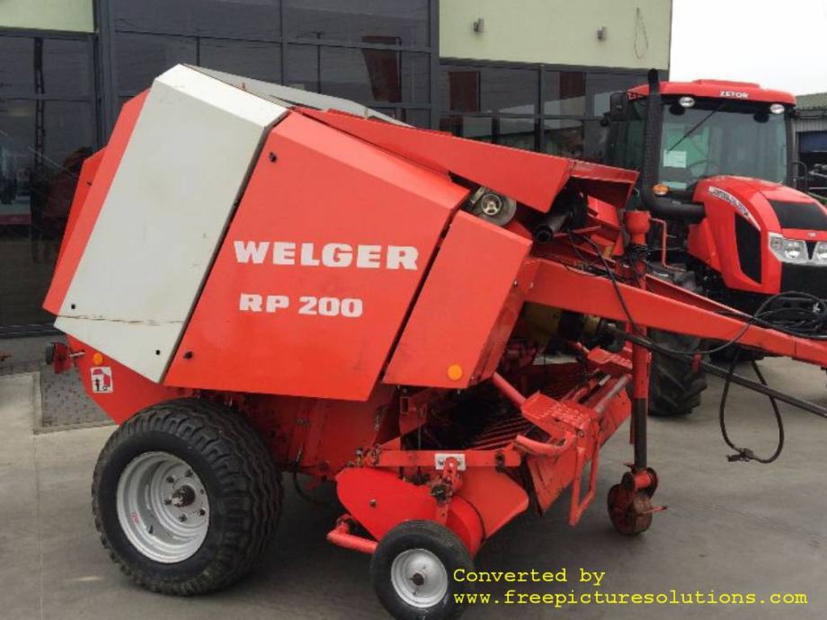 Balirka za sijeno Welger RP 200