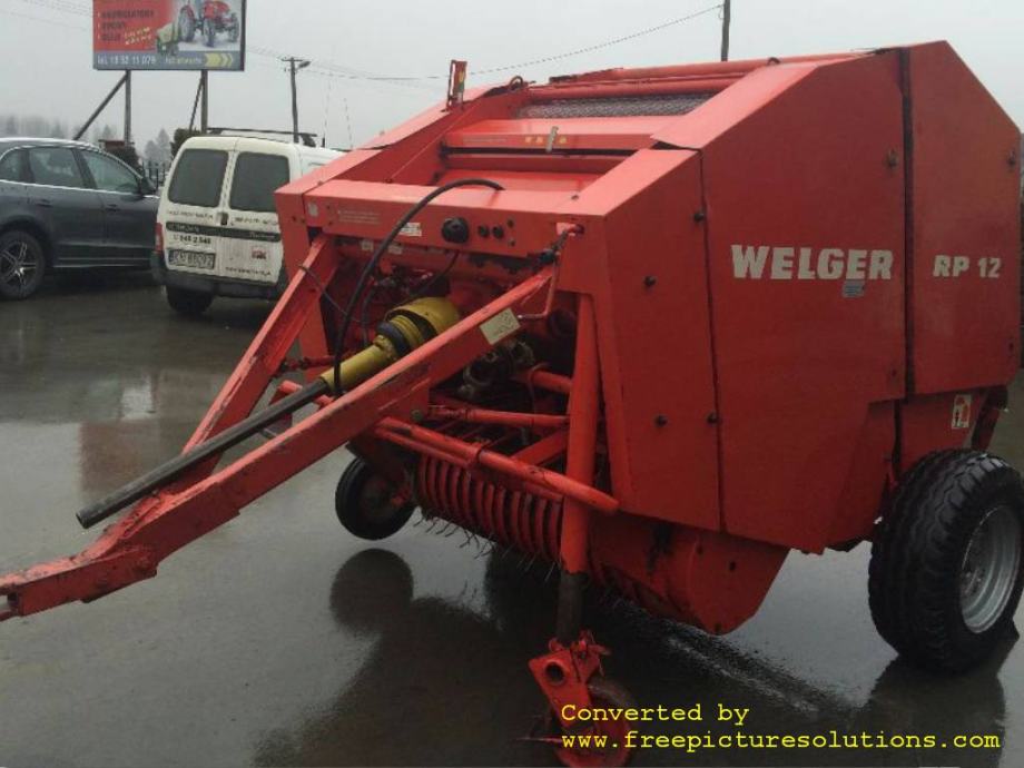 Balirka za sijeno Welger RP12