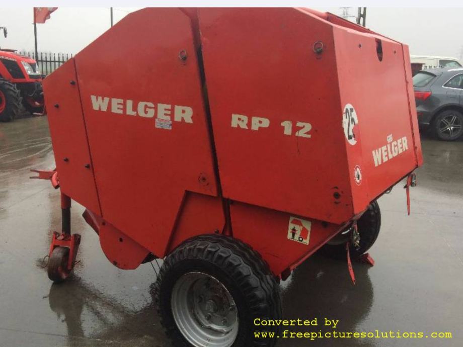 Balirka za sijeno Welger RP12