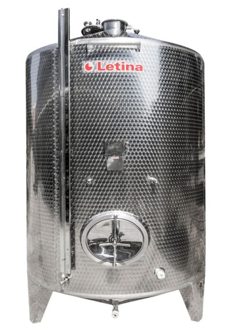 Letina INOX bačva 5000 L
