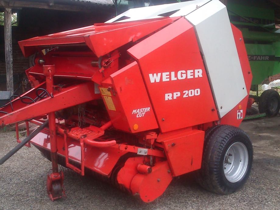 Rolo balirka Welger RP 200 master cut, mreža, noževi.........