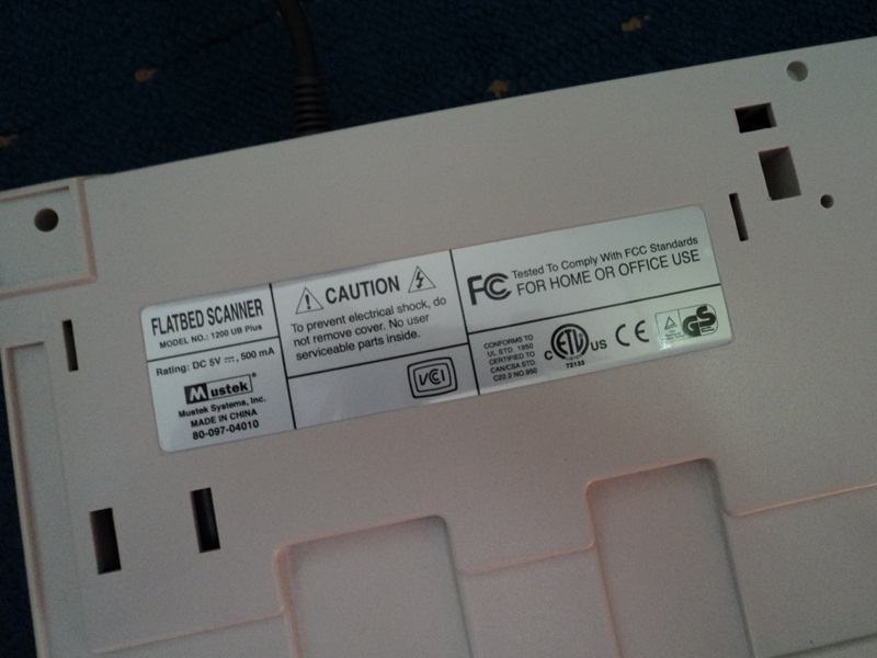 Mustek 1200 ub plus