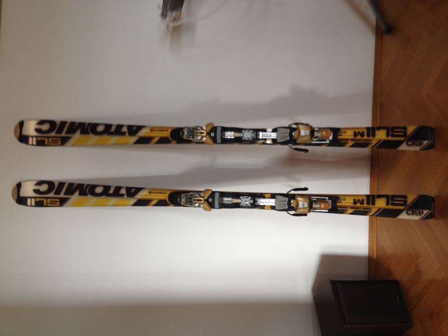 Atomic sl11¸160cm i pancerice Alpina one 10 comp race broj 44 1/2