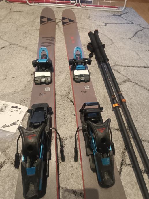 Turno-freeride: Fischer Ranger FR 94 177 + Salomon Shift 13 + kramponi