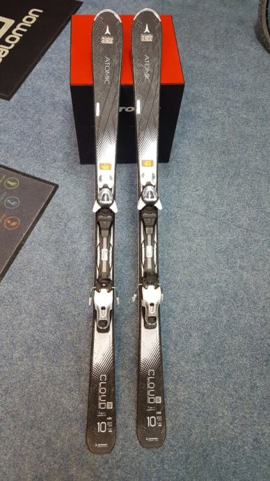 Skije ATOMIC CLOUD 10, 158cm + Vez LITHIUM 10
