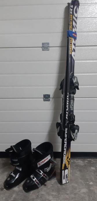 Skije atomic 160 i pancerice 43 br.
