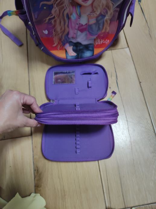 Školska torba i pernica Top Model