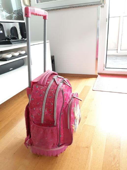 TOP MODEL školska torba na kotačiće + GRATIS dodatna školska torba