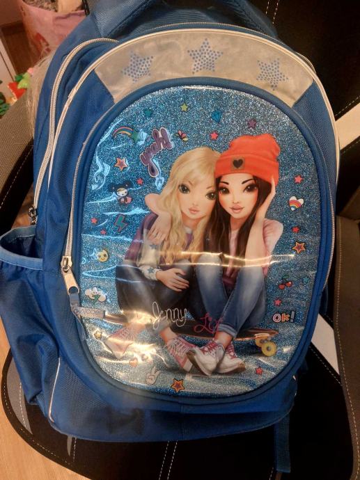 TOP MODEL školska torba, očuvana, nošena 1 šk.god. za 250 kn