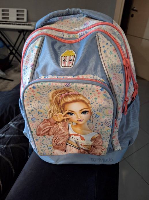 TOP MODEL školska torba, očuvana, nošena 1 šk.god.- za 35€