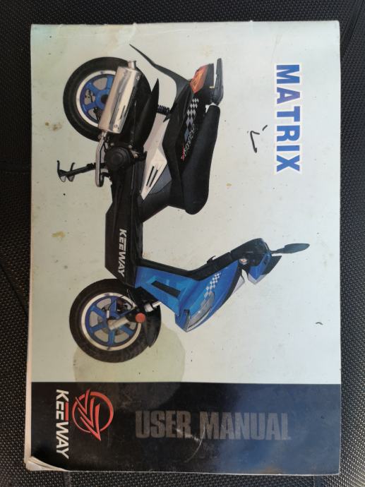 Keeway Matrix 50 sport racing 49 cm3, 2007 god.