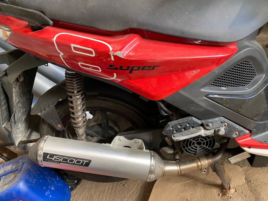 Kymco Super 8 125 cm3, getuned na 160cm3, polini vario,naraku race ...