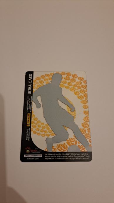 473. Kartica Euro 2008 PANINI - ULTRA CARD Cristiano Ronaldo Portugal