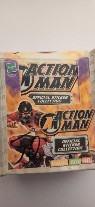 Action Man sticker box 50 paketića