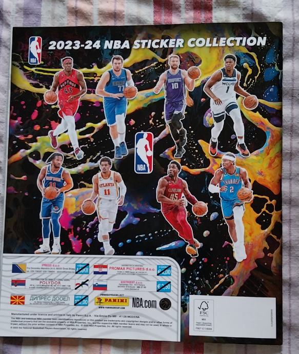 Album - 2023-24 NBA sticker collection, Panini (A)