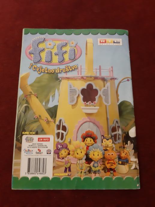 Album za samoljepljive sličice - Fifi i cvjetno društvo