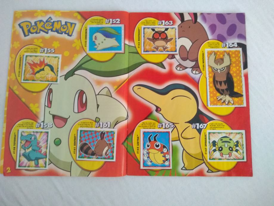 Album sa sličicama Pokemon x 4 serije, (near) mint, komplet + posteri!