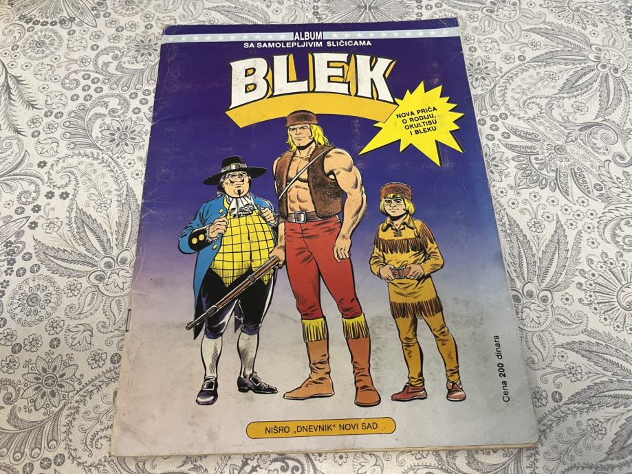 BLEK-album sa sličicama-kompletan