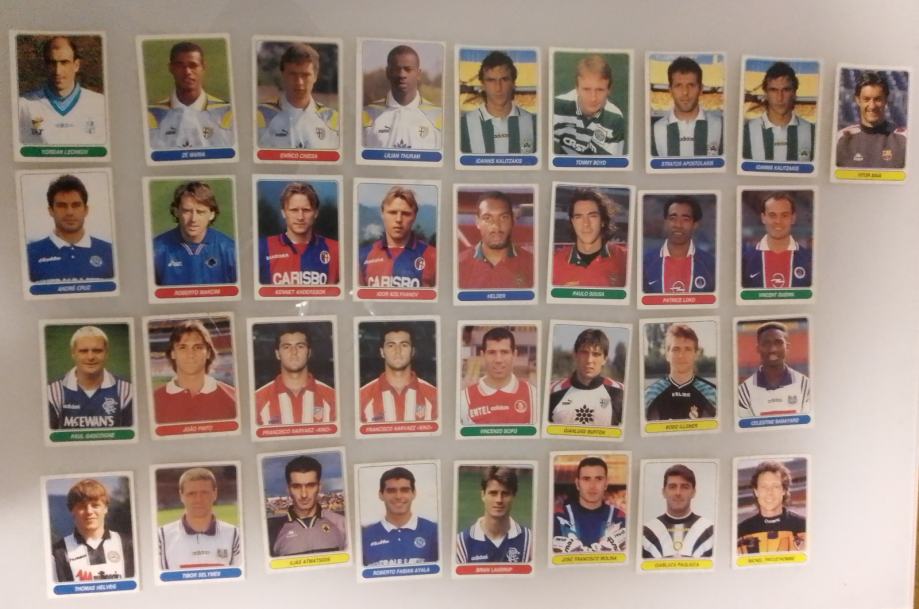 EUROPEAN FOOTBALL STARS SLIČICE