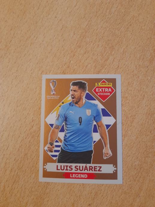 Panini 2022 Extra bronze legend sticker Luis Suarez