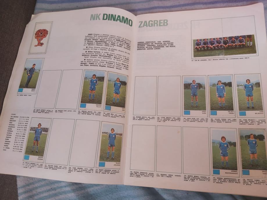 FUDBALERI I TIMOVI 76/77 ALBUM