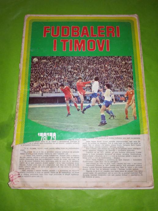 Fudbaleri i timovi 78/79 (oba albuma za 490kn)