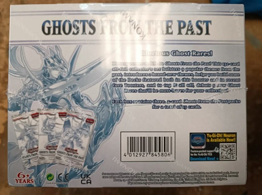 Yu-Gi-Oh! Ghosts From The Past 1st Edition Sealed Box