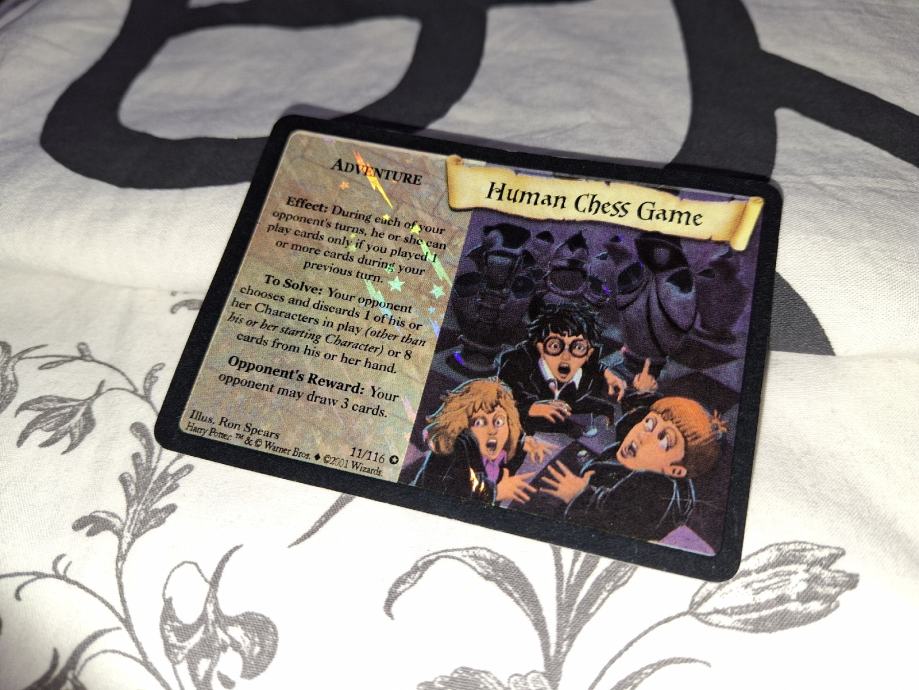 Harry Potter *Human Chess Game* 2001.g.