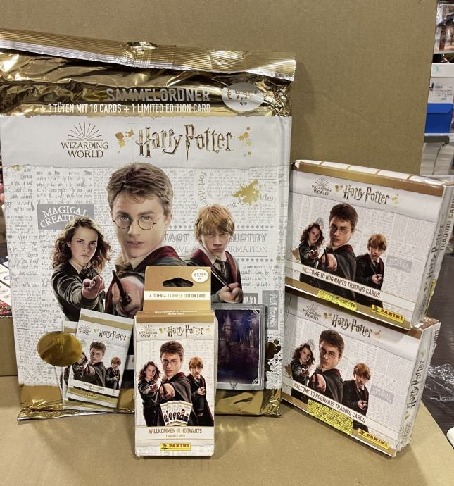 8. Harry Potter Wizarding World Panini binder kutija paketic blister
