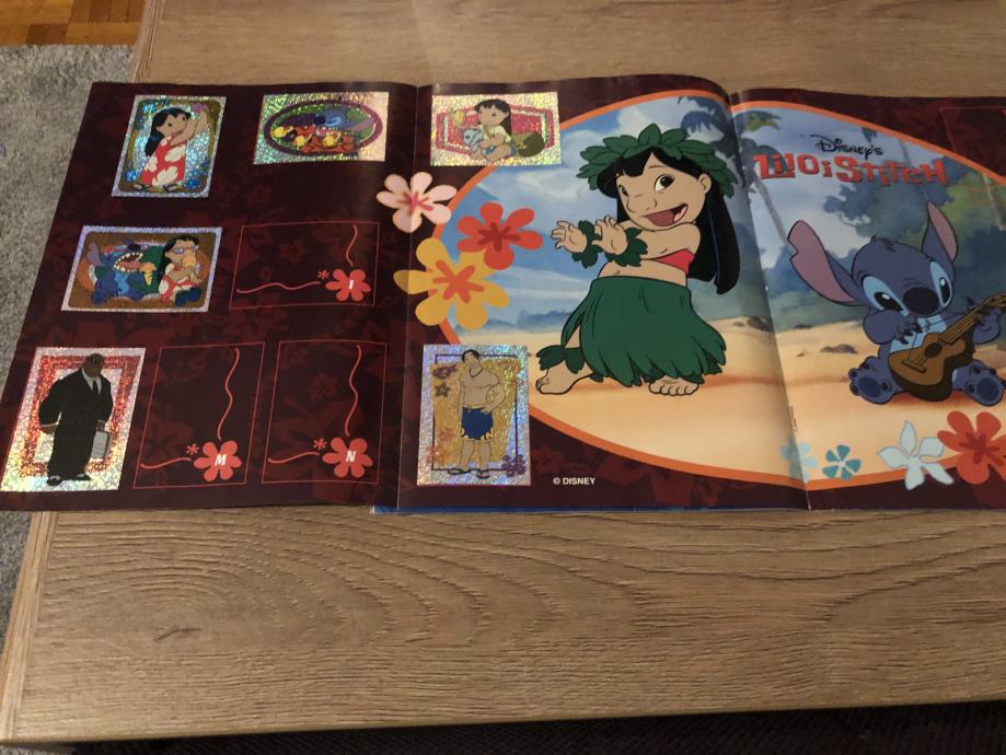Lilo i Stitch-album sa sličicama-panini