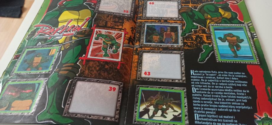 Ninja kornjače Merlin album 2003.