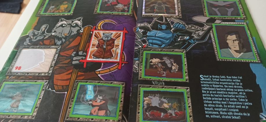 Ninja kornjače Merlin album 2003.