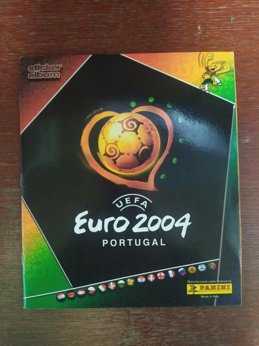 Panini album Euro 2004 Portugal