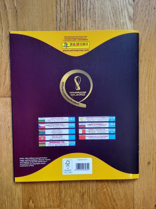 PANINI Qatar 2022 set album i sličice