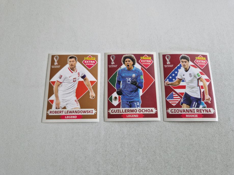 Panini Qatar - Extra stickers