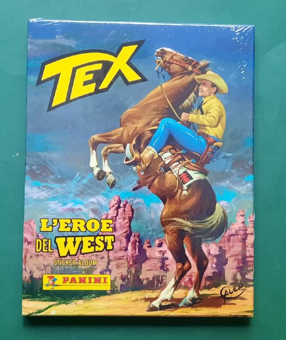 Panini Tex HC album i kompletan set sličica i kartica