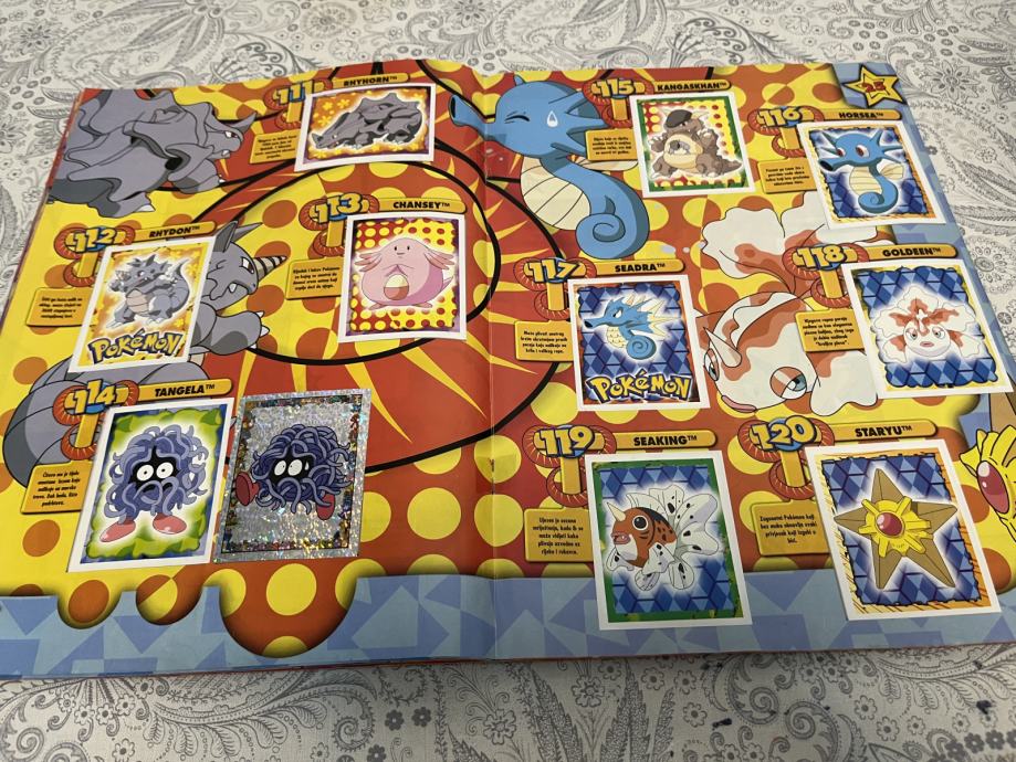 POKEMON-album sa sličicama-Merlin