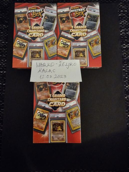 Pokemon Iconic Mystery Charizard Boxes