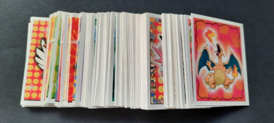 Pokemon komplet set BASE I HOLO Merlin Topps Nintendo 1999