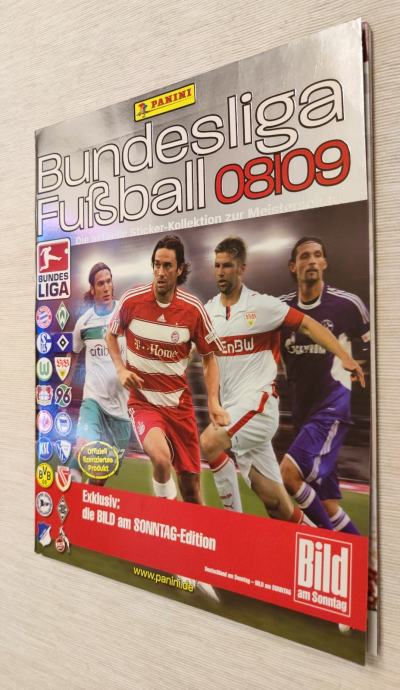 ️ prazan album + kompletan set; Bundesliga Panini 2008/2009