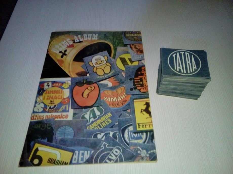 SIMBOLI I ZNACI Džins nalepnice - Birajte na komad RARITET!!!