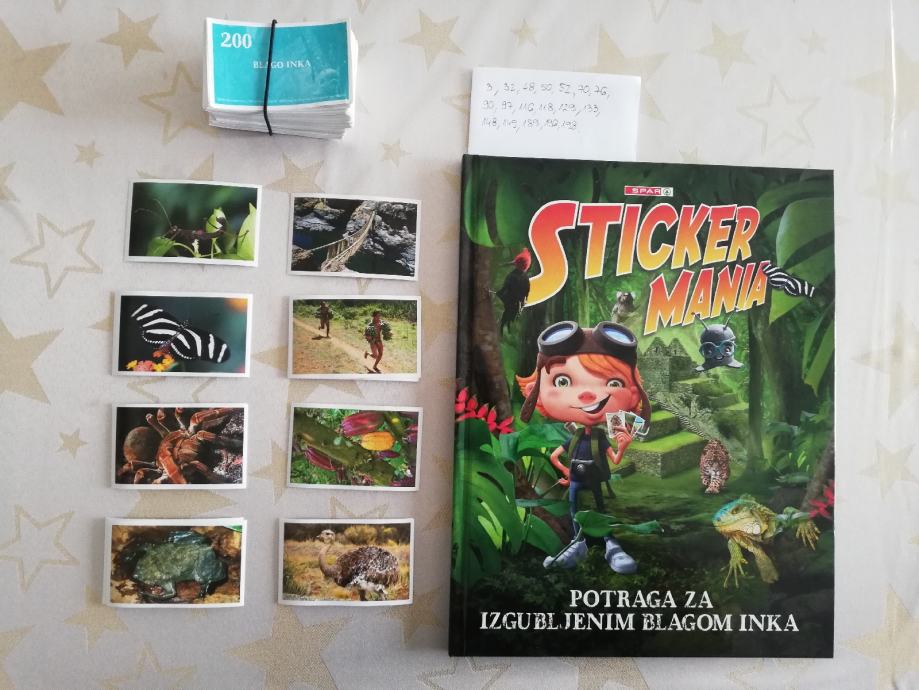 Stickermania - Potraga za izgubljenim blagom Inka - Spar / Interspar